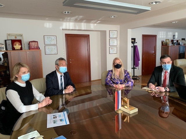 Ambasador Ito u nastupnoj posjeti g-đi Trivić, ministrici obrazovanja i kulture Republike Srpske ...